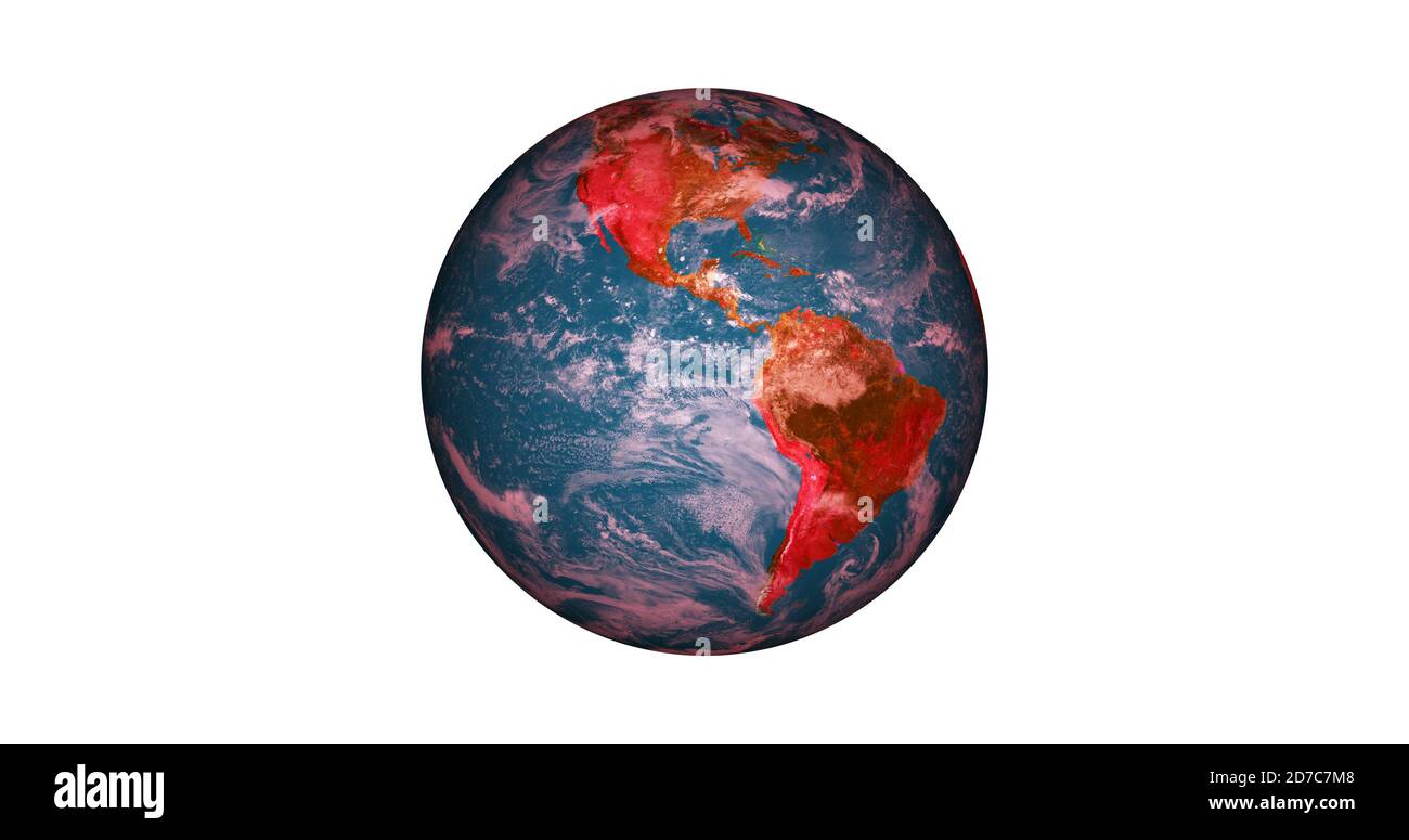 Damage world isolate on white background. Virous attack all over the ...