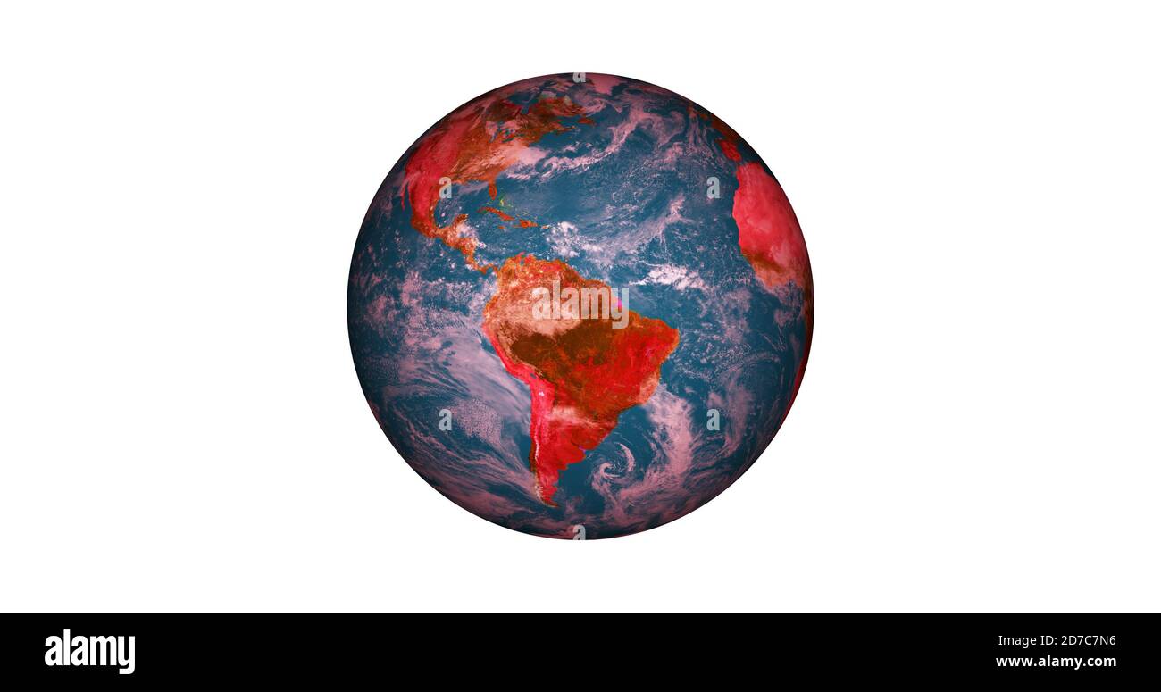 Damage world isolate on white background. Virous attack all over the ...