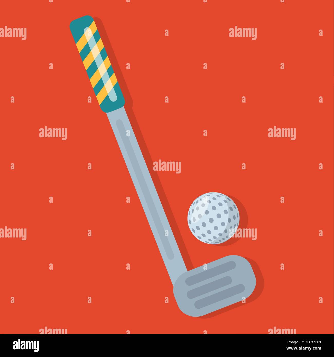 Stick golf Stock Vector Images - Alamy