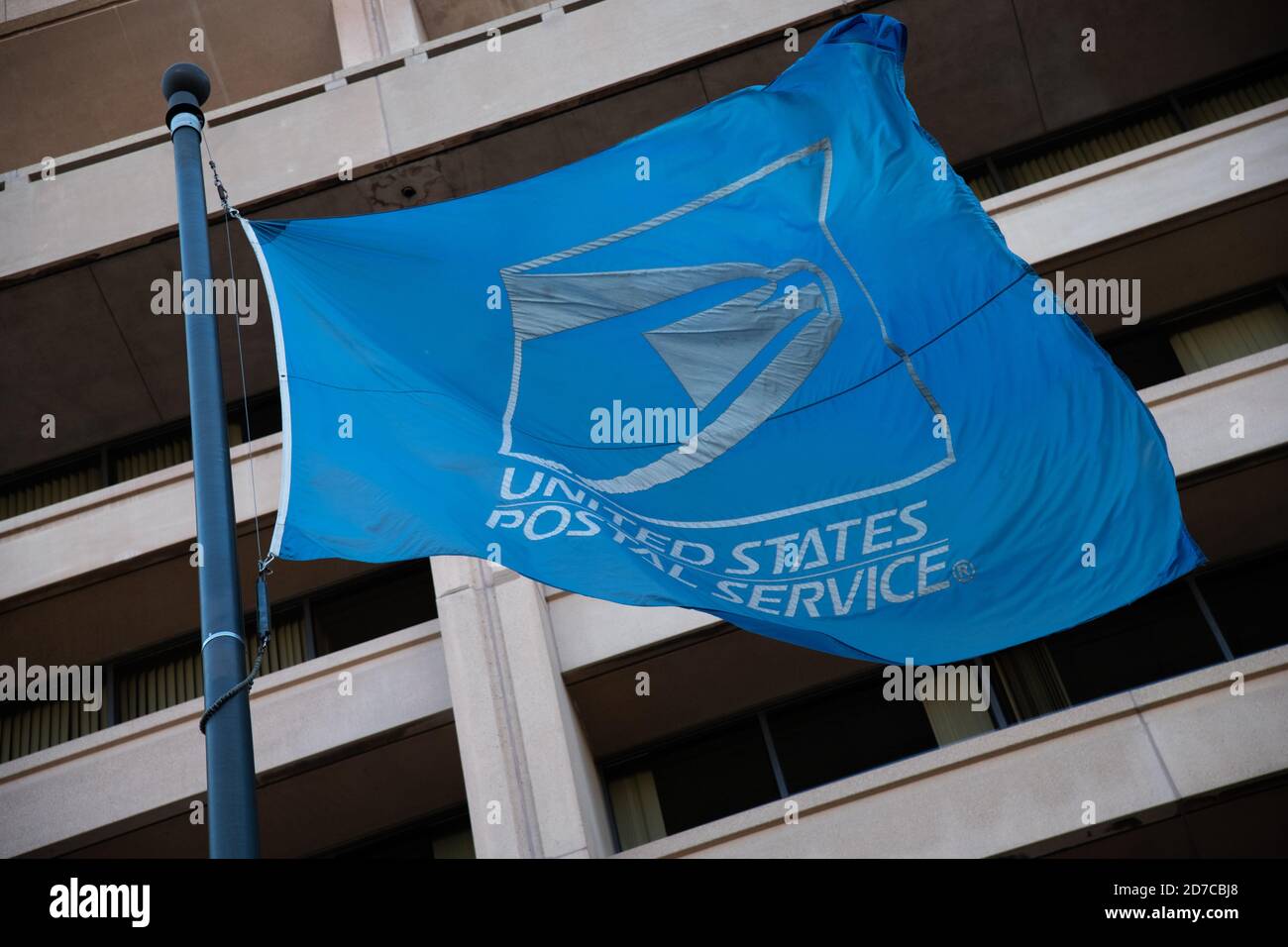Usps flag hi-res stock photography and images - Alamy