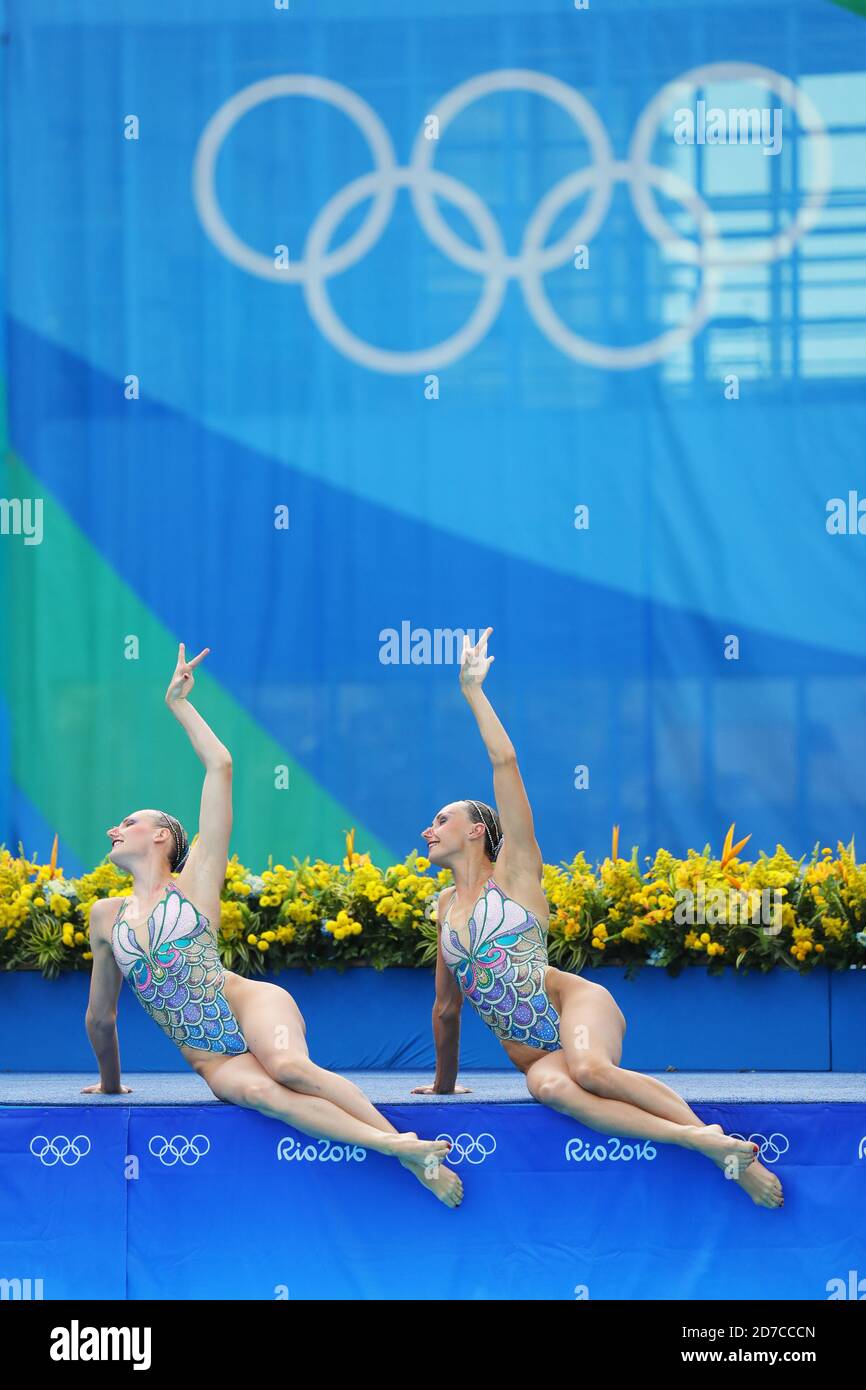 Rio de Janeiro, Brazil. 16th Aug, 2016. Natalia Ishchenko & Svetlana ...