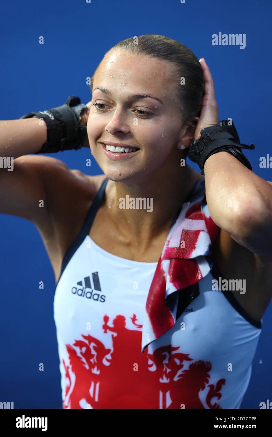 Rio de Janeiro, Brazil. 18th Aug, 2016. Tonia Couch (GBR) Diving ...