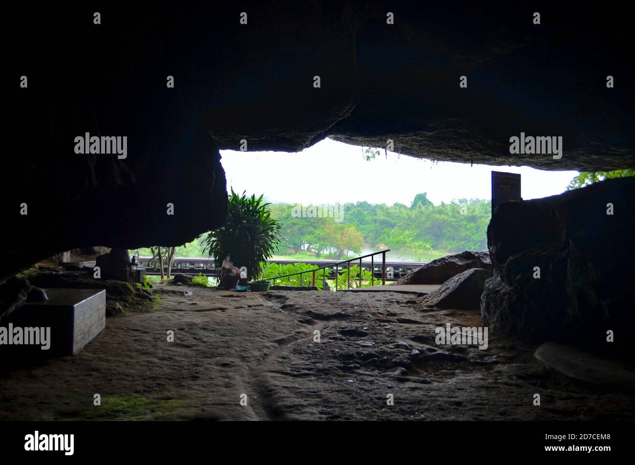Kanchanaburi, Thailand - Krasae Cave Stock Photo - Alamy