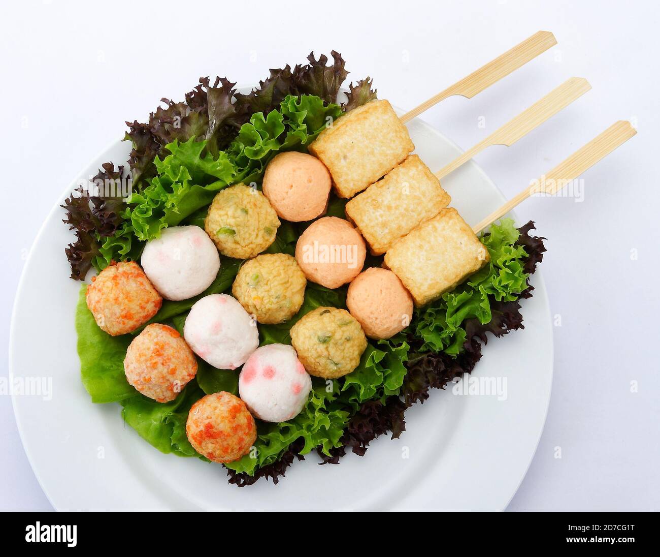 fish ball stick,steamboat Stock Photo - Alamy