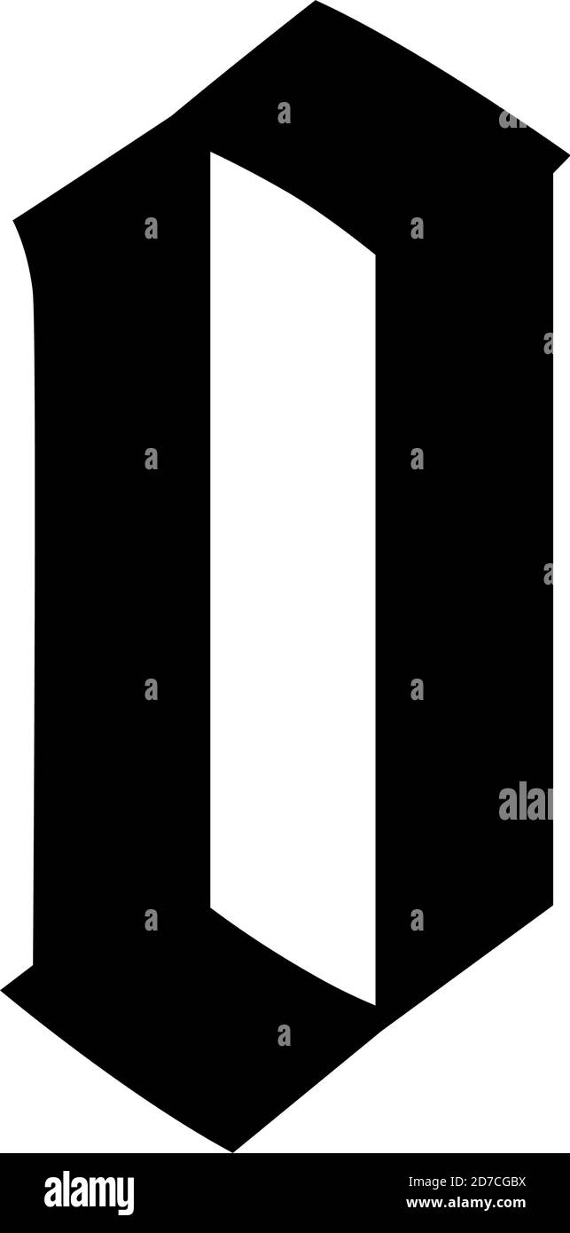 Gothic Letter O