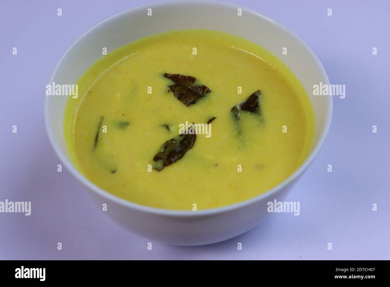 Kadhi or kadi, Indian Curry made with buttermilk, authentic food Stock ...