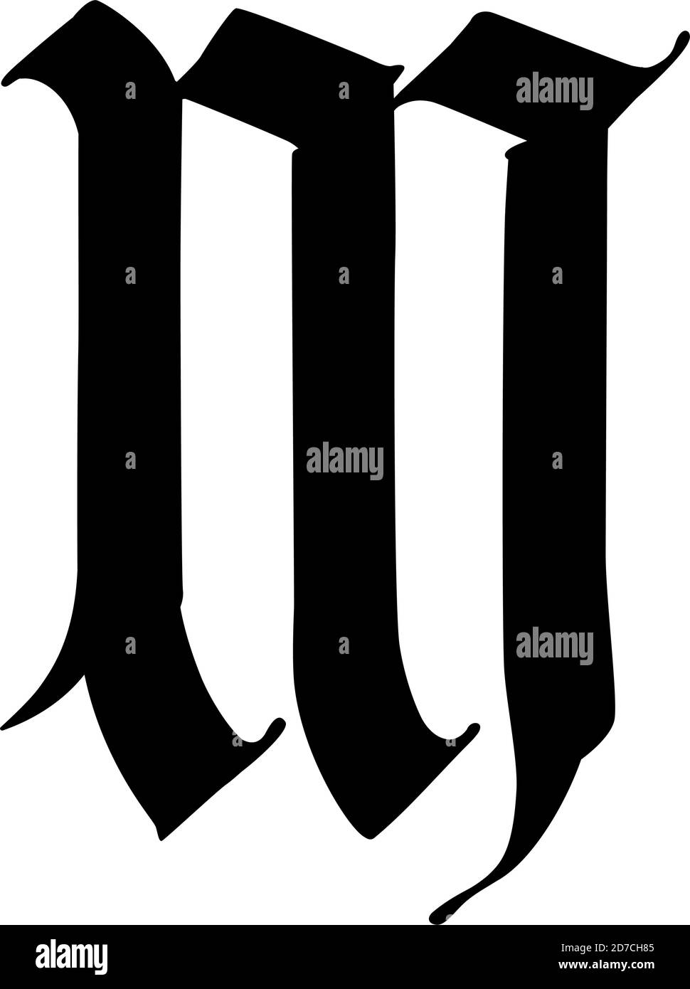 Gothic Letter M