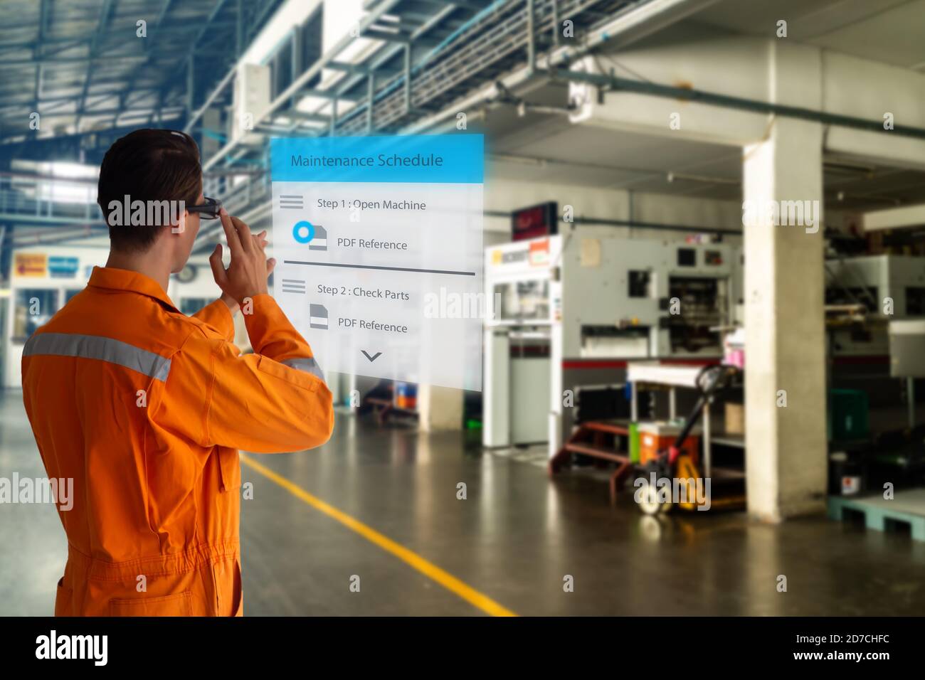 smart factory which use futuristic technology which combine big data ...