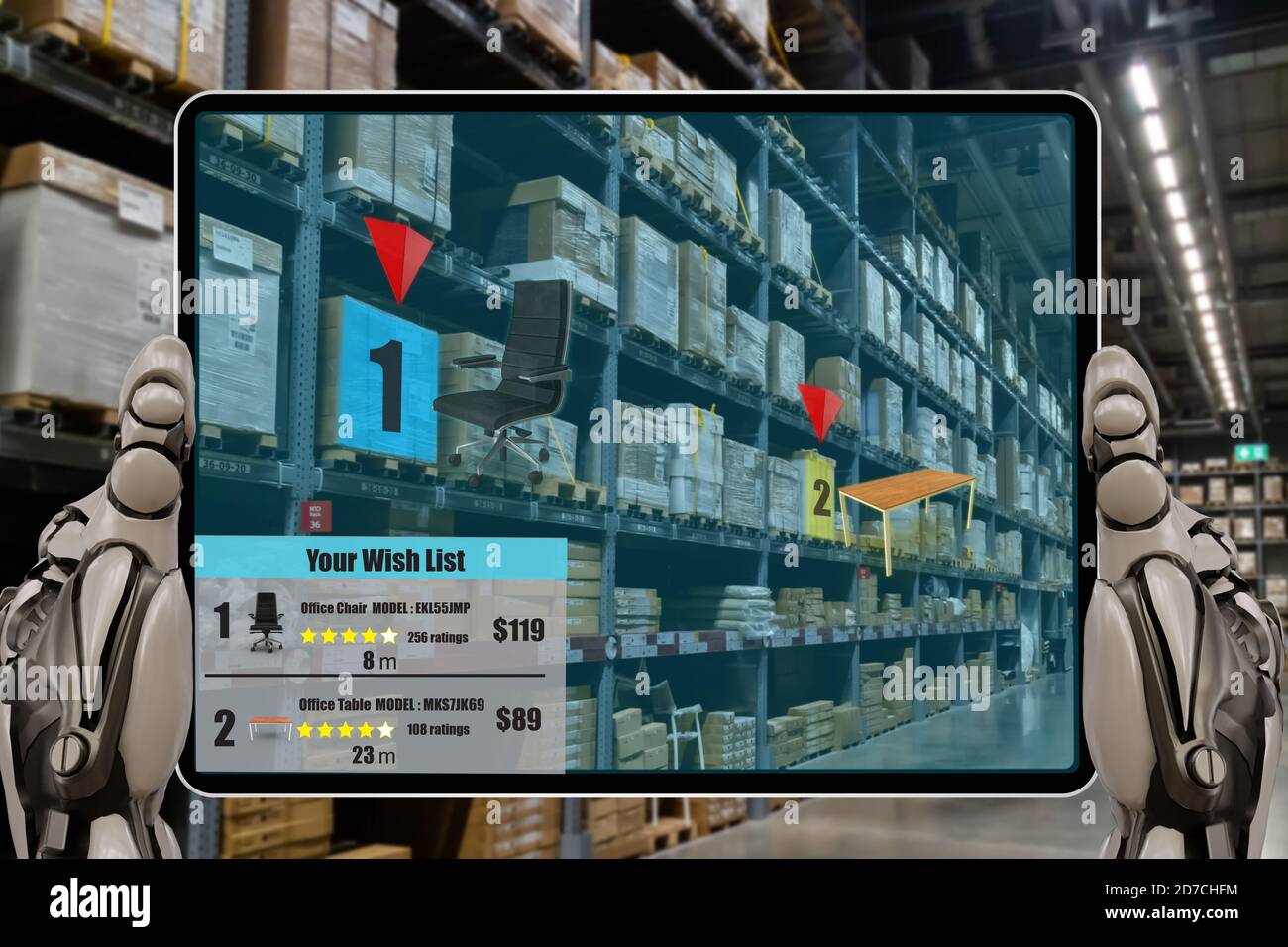 smart factory which use futuristic technology which combine big data ...