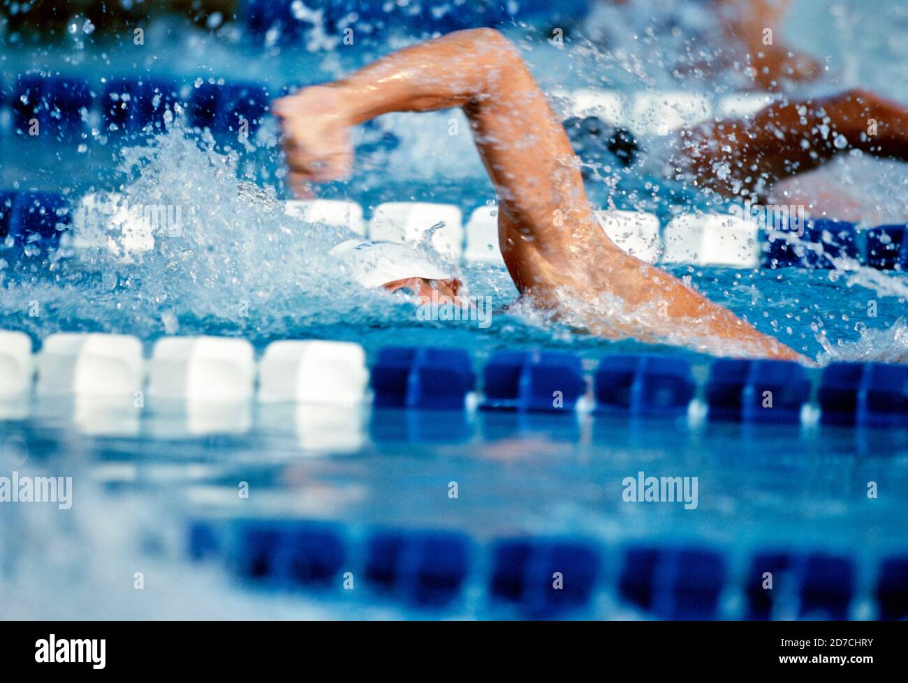 General view during the Atlanta 1996 Olympic Games Swimming at Georgia ...