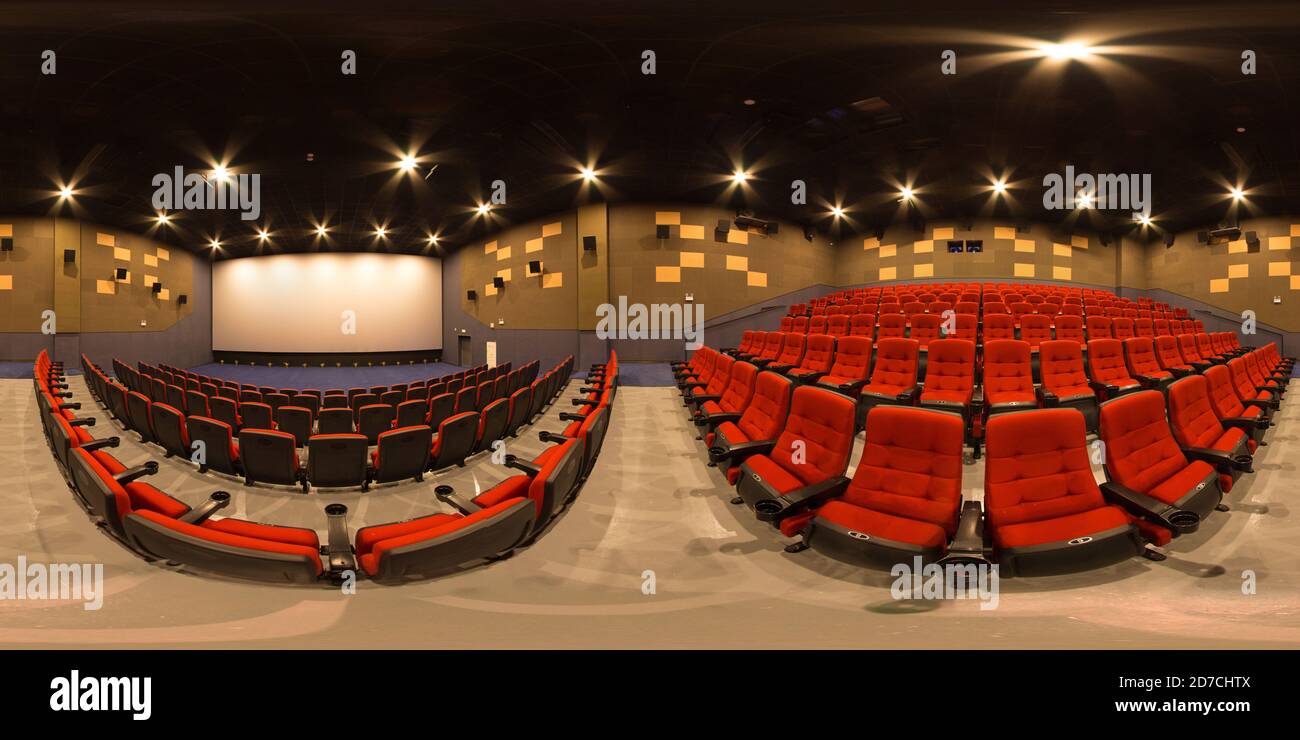 full sphere seamless cinema panorama Stock Photo - Alamy