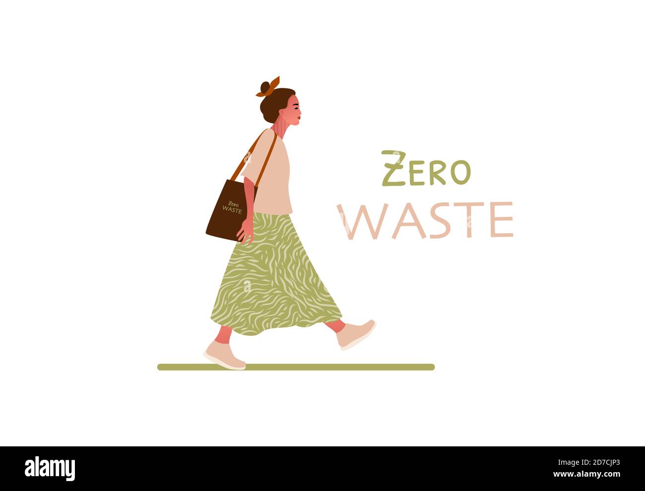 Zero waste fashion Stock Vector Images - Alamy
