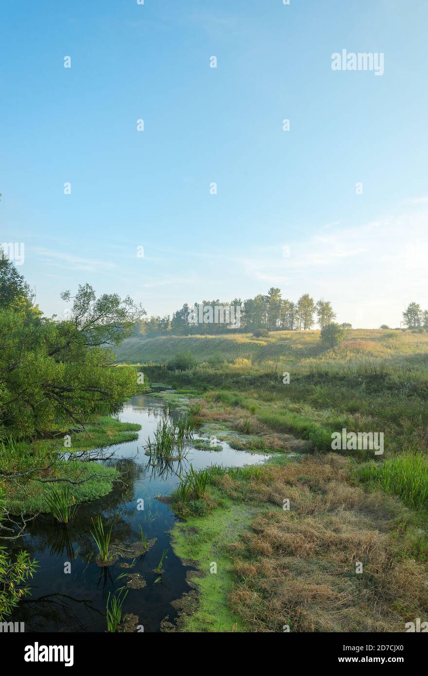 Hazy landscape hi-res stock photography and images - Alamy