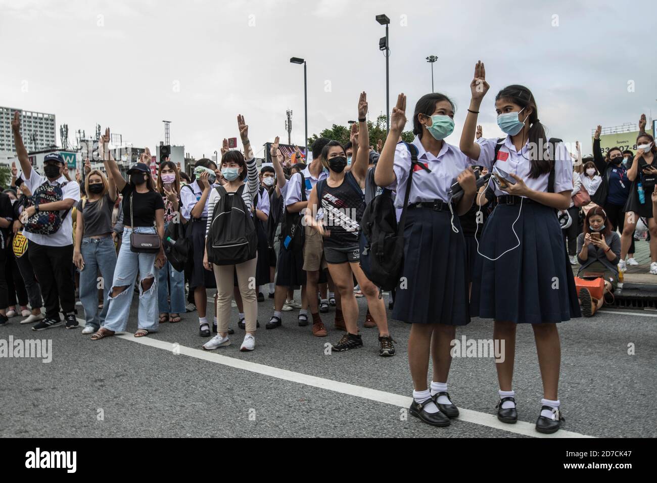 School uniform protest hi-res stock photography and images - Alamy