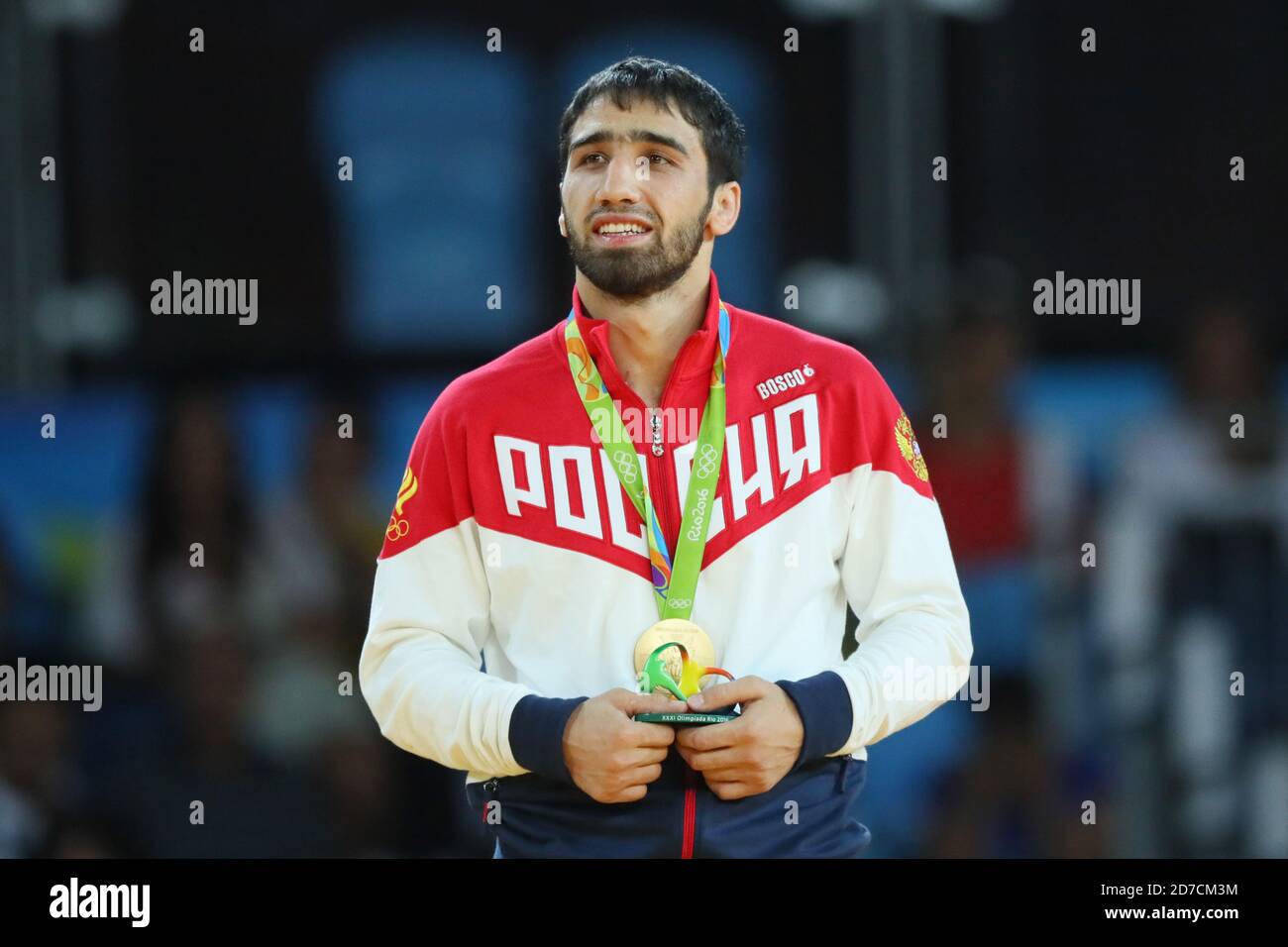 Rio de Janeiro, Brazil. 9th Aug, 2016. Khasan Khalmurzaev (RUS) Judo ...