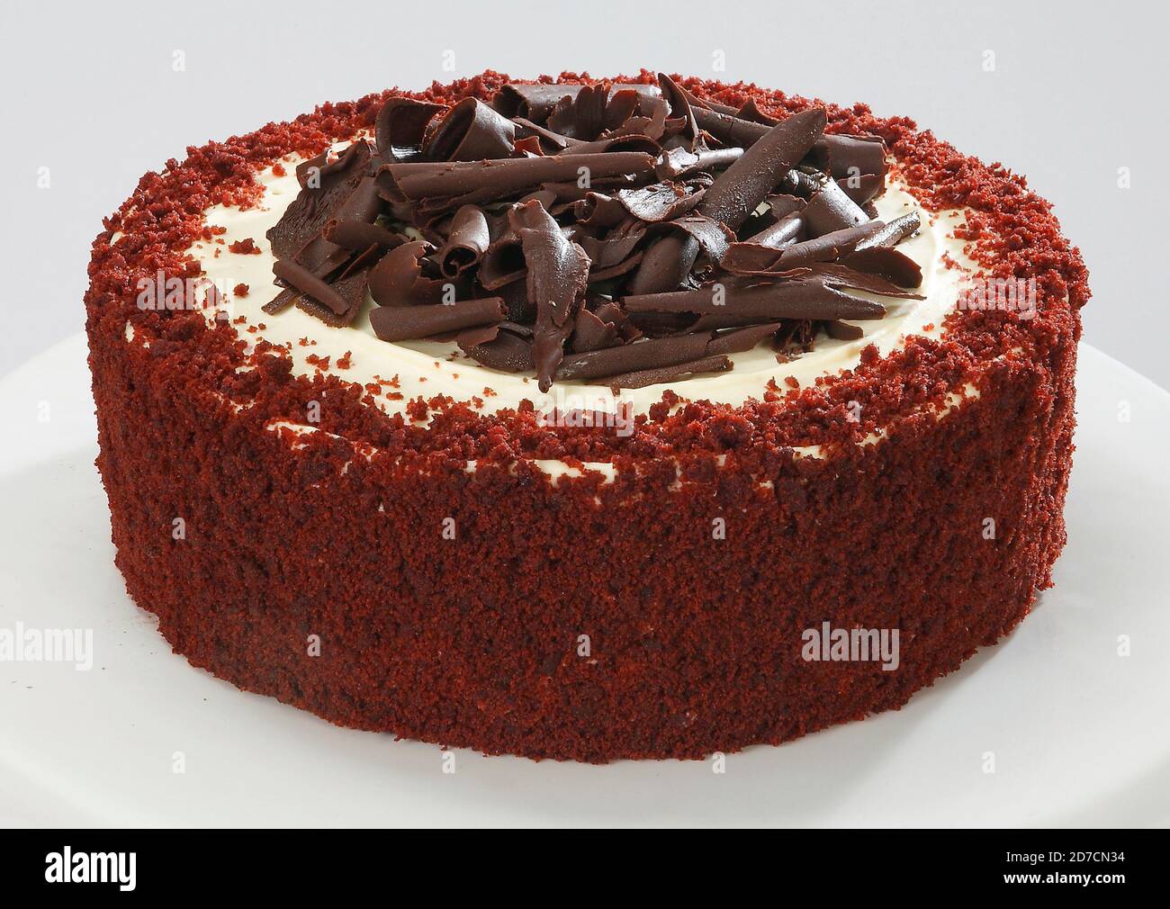 Red Valvet Cake Stock Photo - Alamy