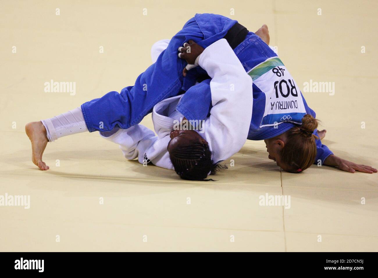 Beijing, China. 9th Aug, 2008. (Top-Bottom) Alina Alexandra Dumitru ...