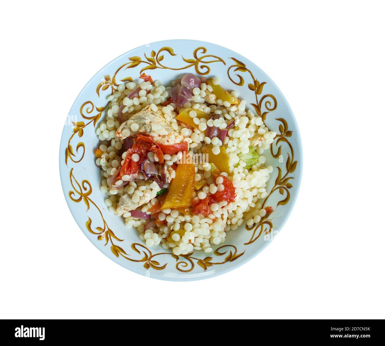 Israel One Pot Garlicky Ptitim Stock Photo - Alamy