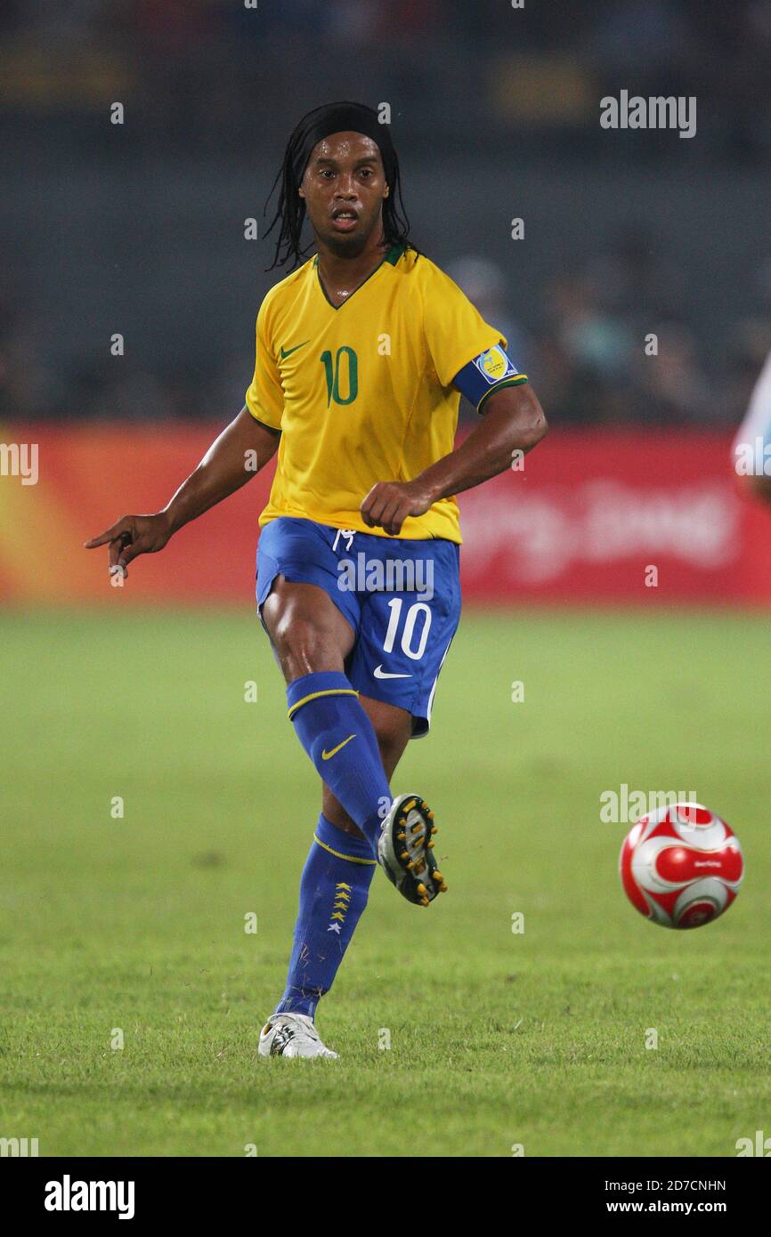Beijing, China. 19th Aug, 2008. Ronaldinho (BRA), August 19, 2008 ...