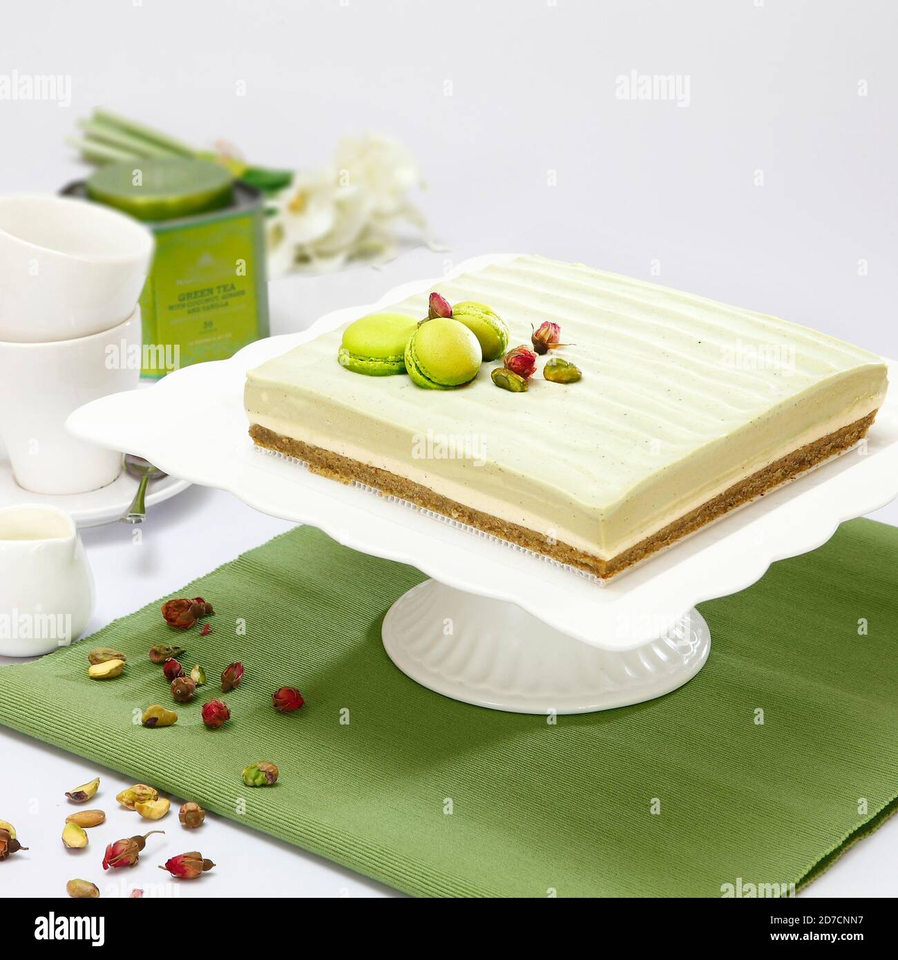 Jasmine Green Tea Delight Stock Photo - Alamy