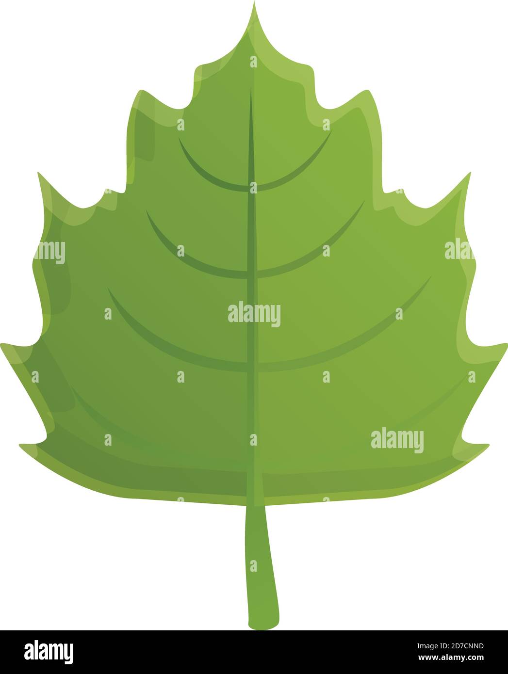 Grape autumn leaf icon. Cartoon of grape autumn leaf vector icon for ...