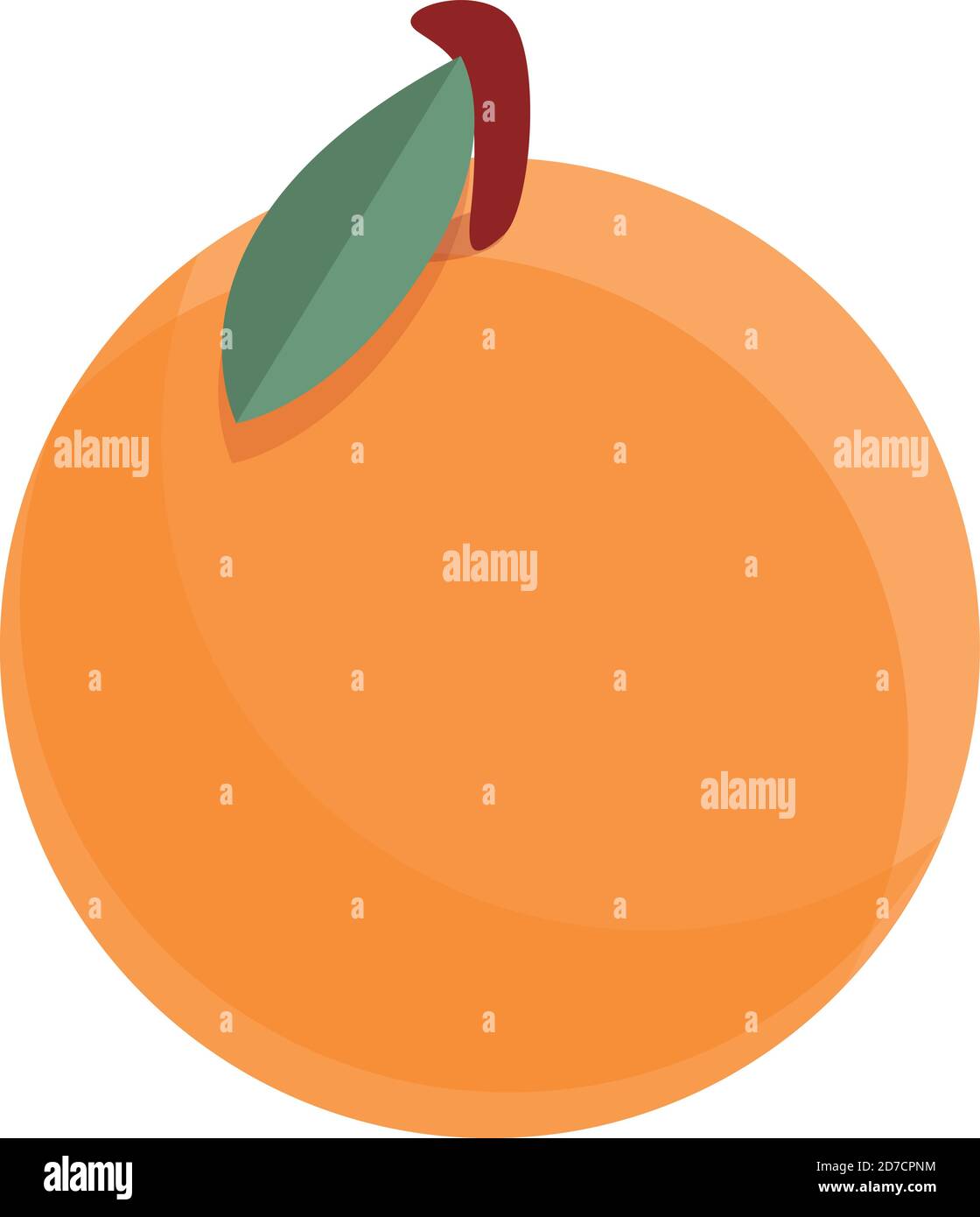 Cozy home fresh orange icon. Cartoon of cozy home fresh orange vector ...