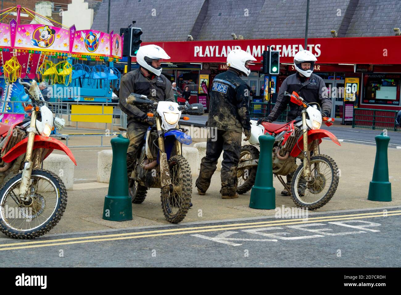 Off road police motorcycles hi-res stock photography and images - Alamy