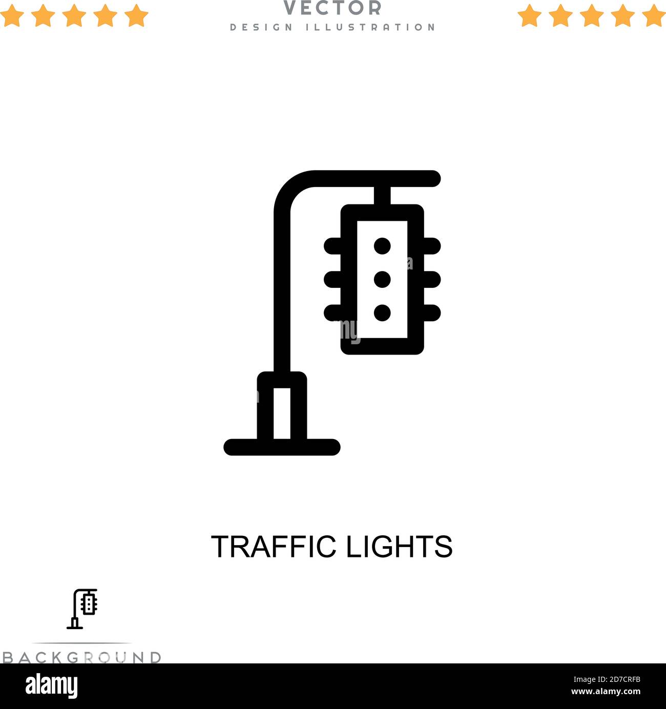 Traffic lights icon. Simple element from digital disruption collection ...