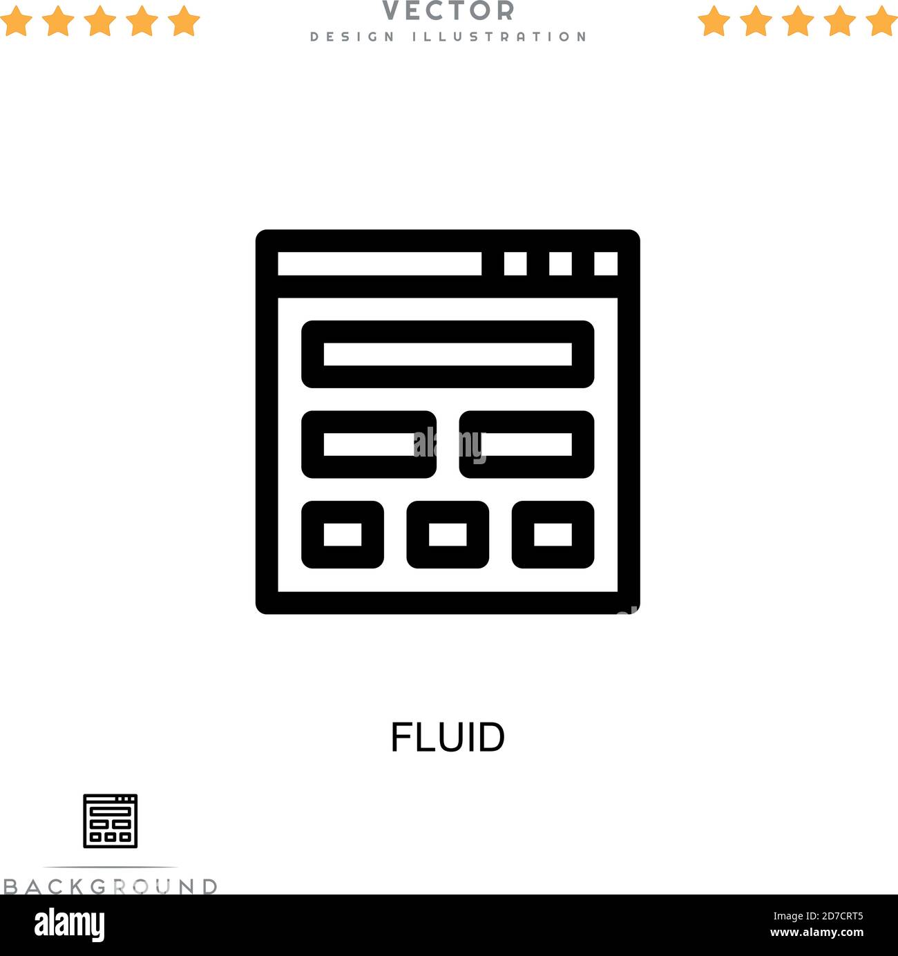 Fluid icon. Simple element from digital disruption collection. Line ...