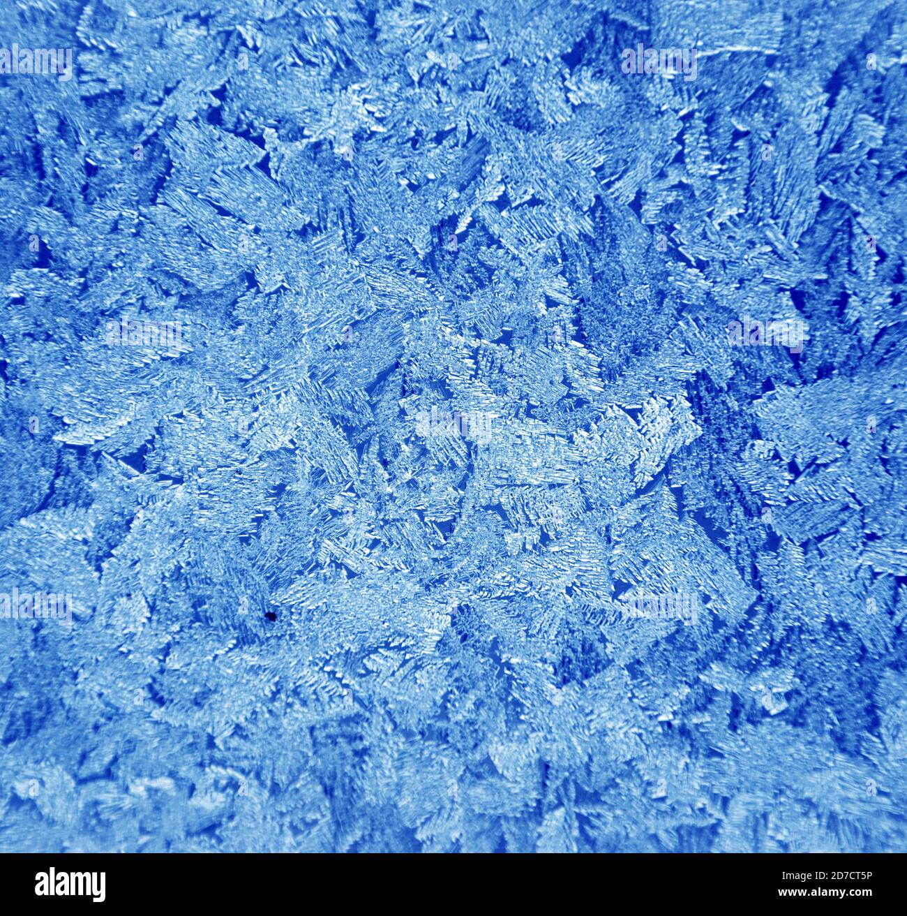 Icy frosty pattern on a window Stock Photo - Alamy