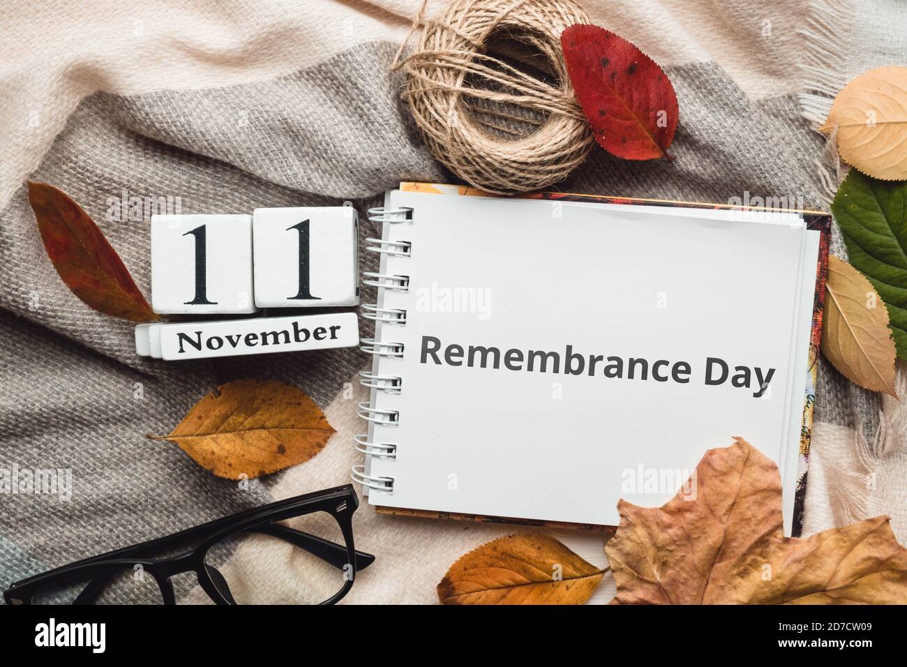 Remembrance Day of autumn month calendar November Stock Photo - Alamy