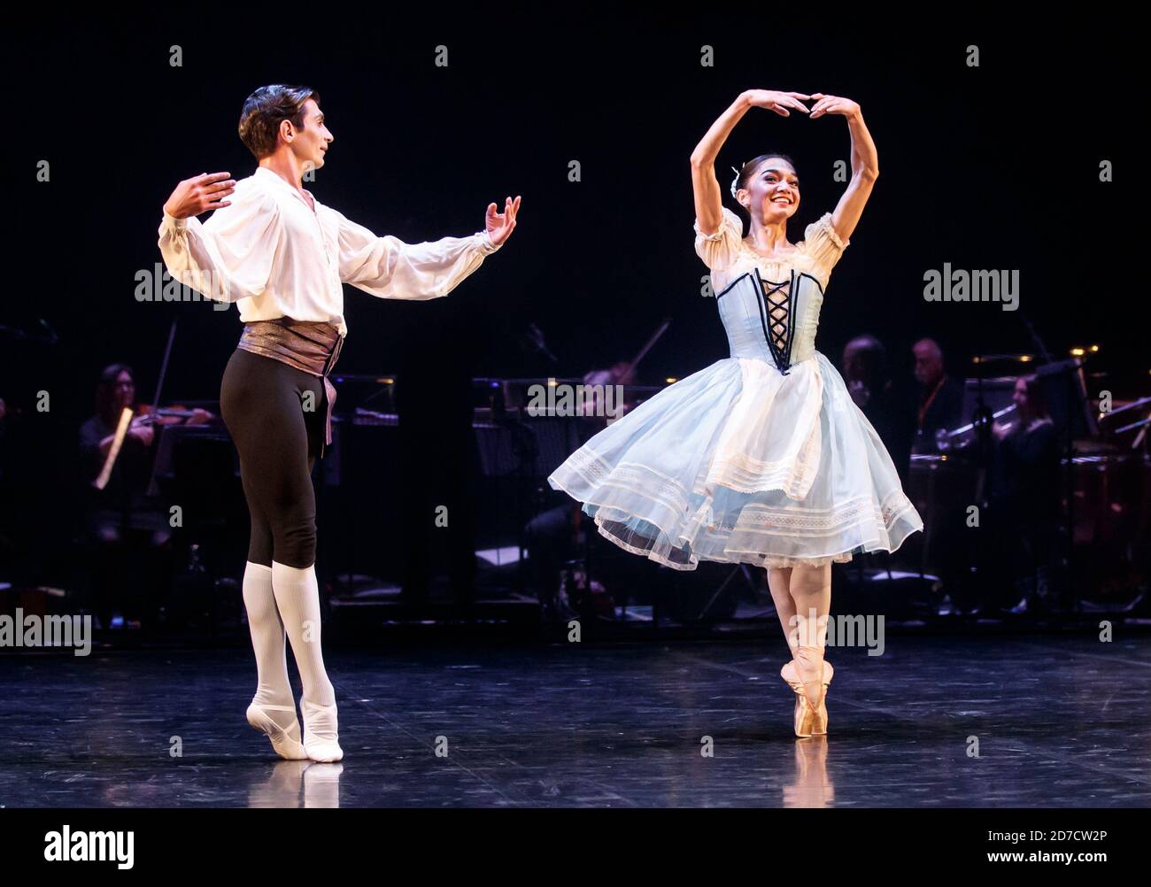 Dancers for the Northern Ballet during a dress rehearsal at Leeds ...
