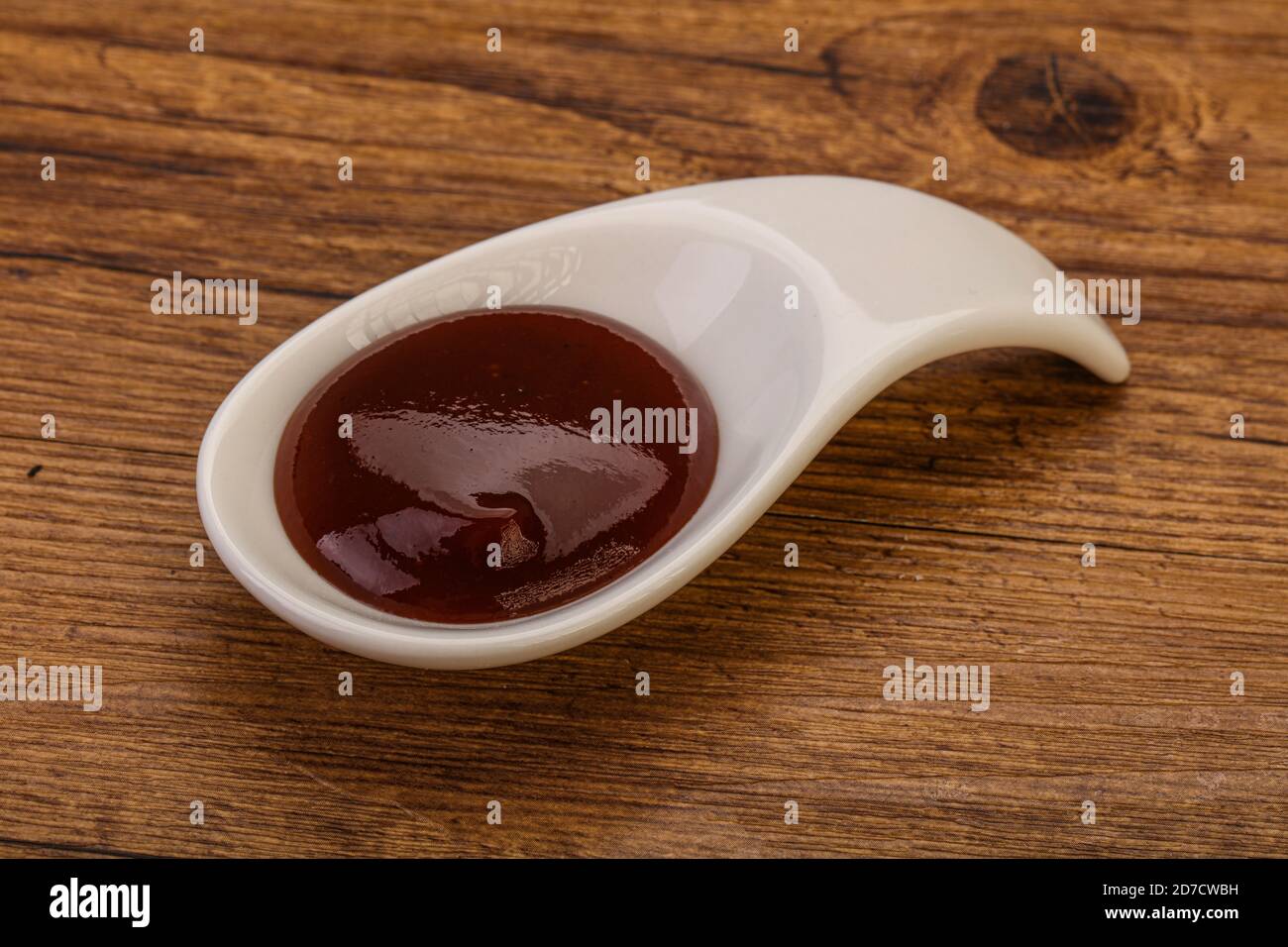 Traditional tomato Barbicue sauce in the bowl Stock Photo - Alamy