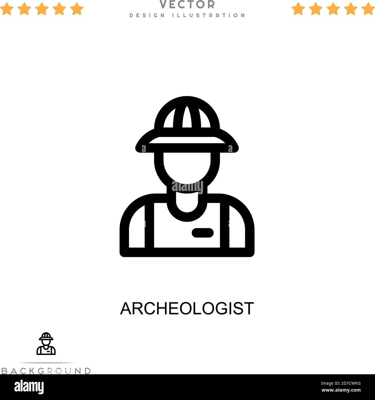 Archeologist icon. Simple element from digital disruption collection ...