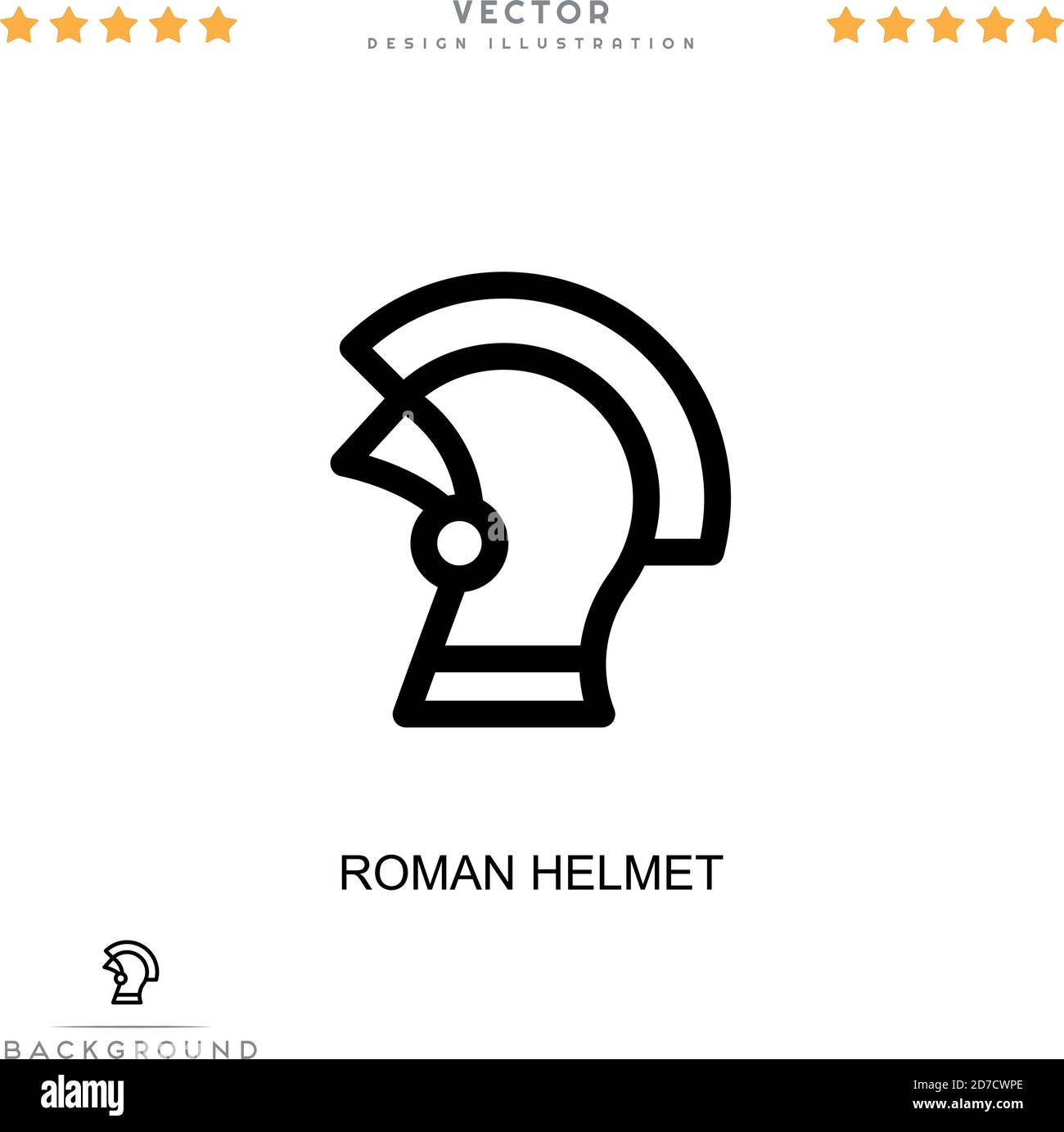 Roman helmet icon. Simple element from digital disruption collection ...