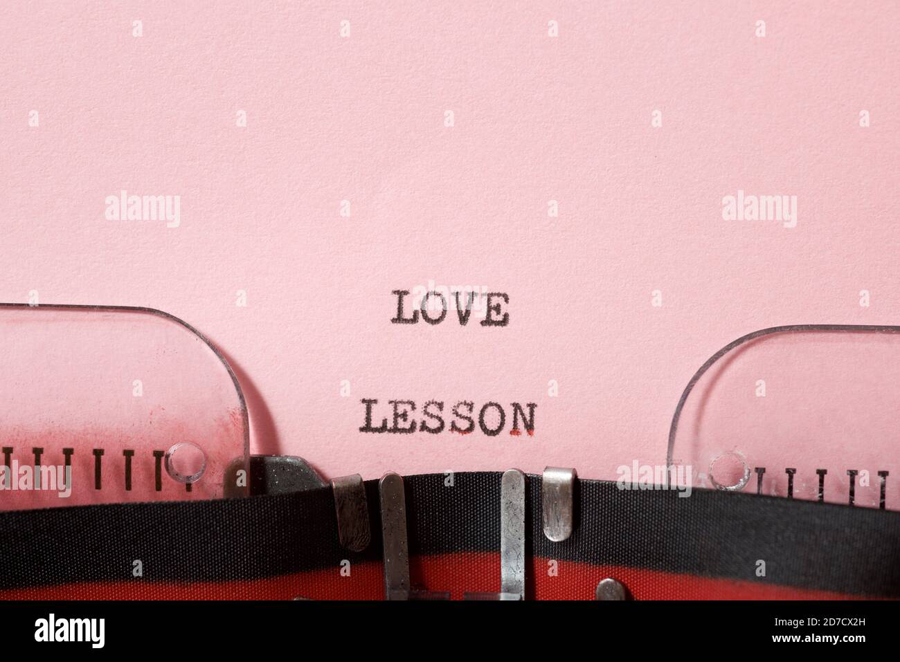 Love lesson hi-res stock photography and images - Alamy