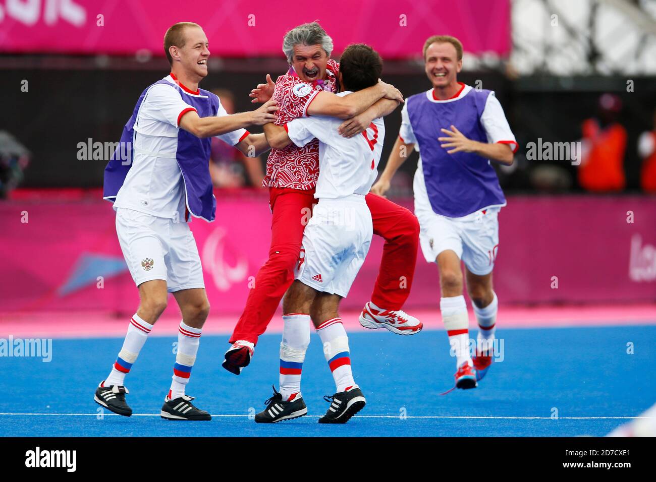 London, UK. 9th Sep, 2012. Russia team group (RUS) Football/Soccer ...
