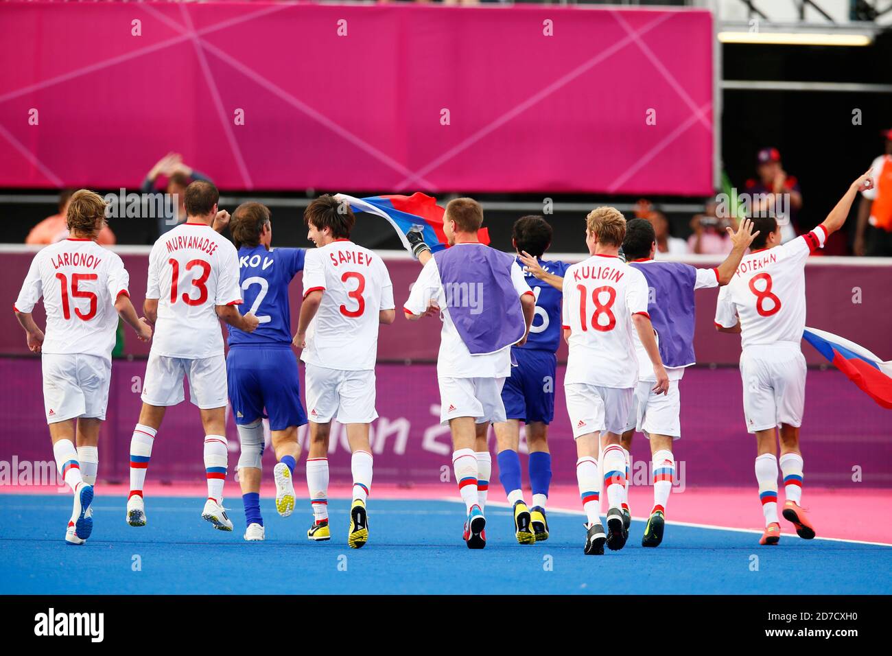 London, UK. 9th Sep, 2012. Russia team group (RUS) Football/Soccer ...