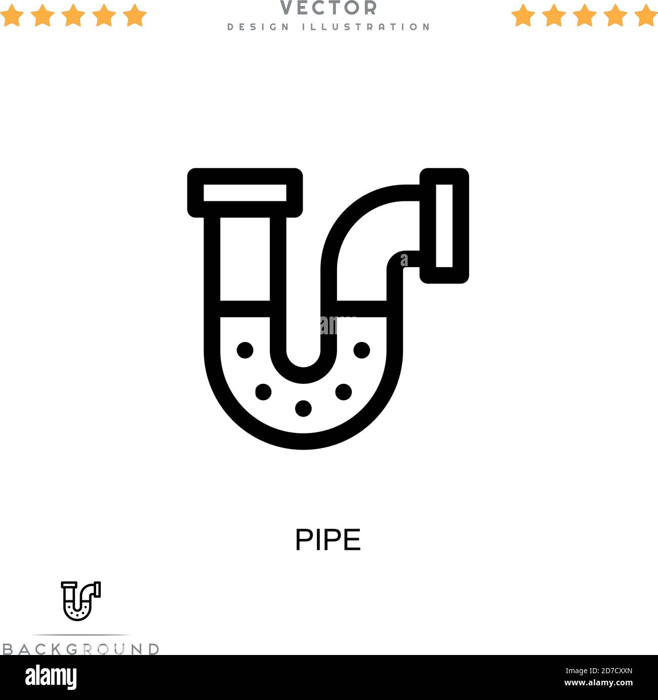 Pipe icon. Simple element from digital disruption collection. Line Pipe ...