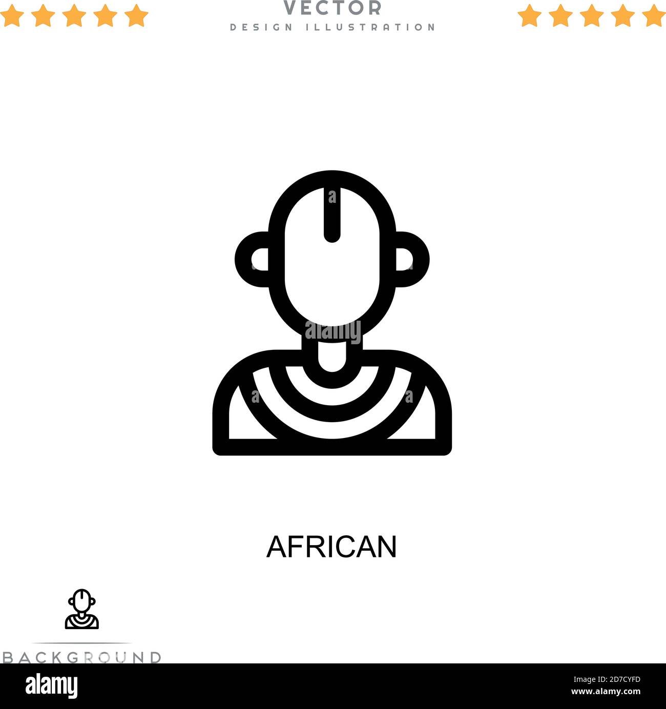 Portrait african man doctor Stock Vector Images - Alamy