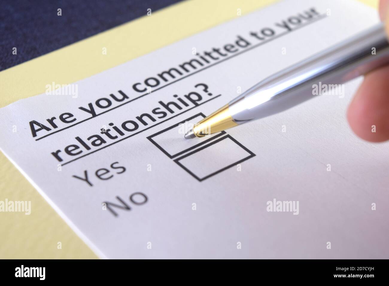 Her boyfriend answering hi-res stock photography and images - Alamy