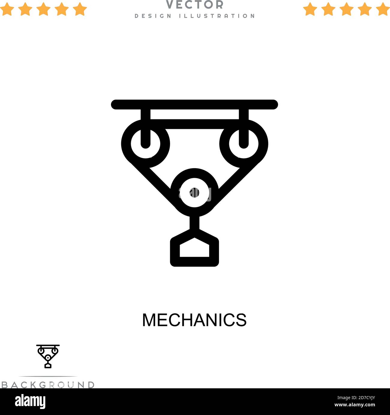 Mechanics icon. Simple element from digital disruption collection. Line ...