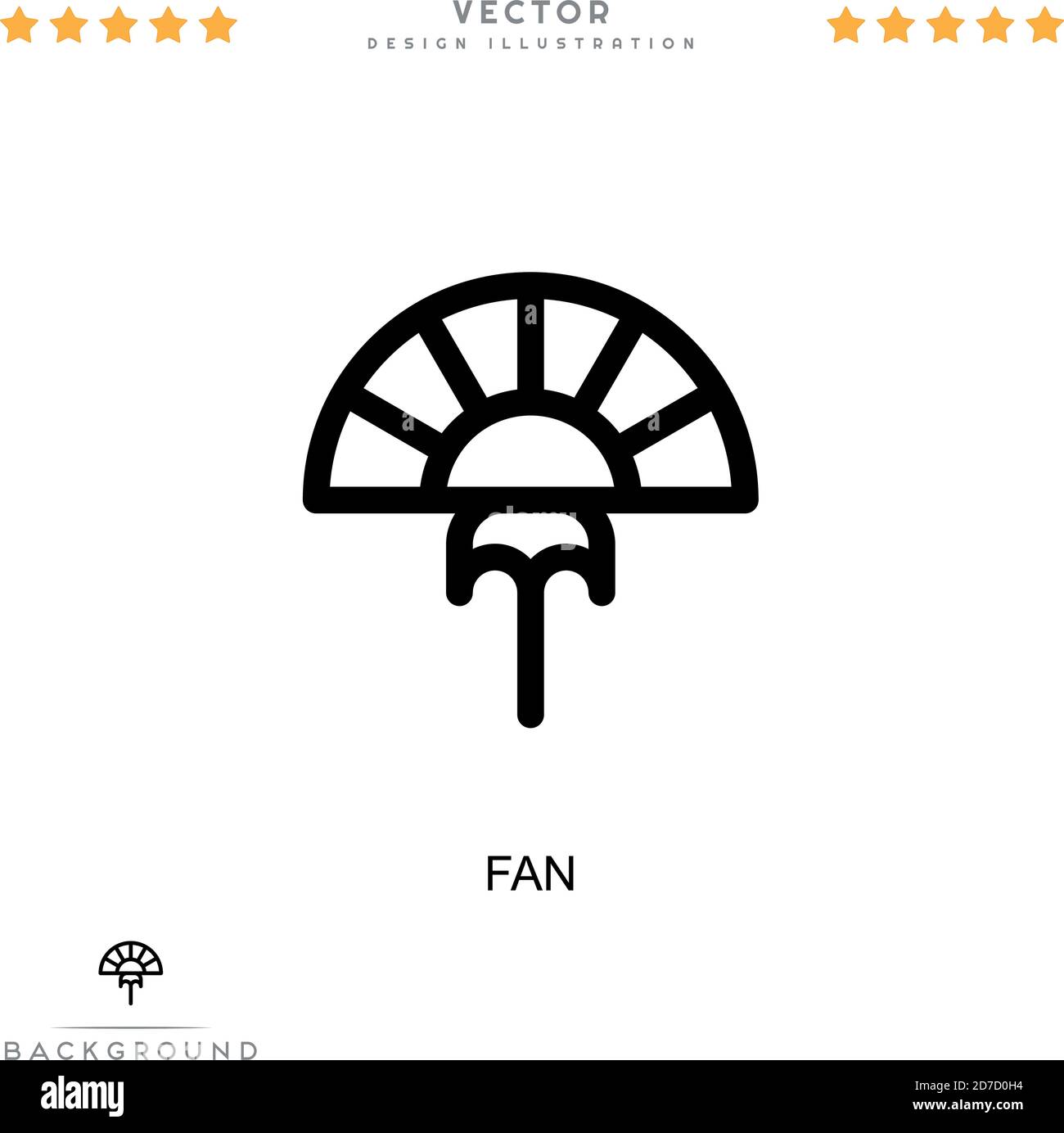 Fan icon. Simple element from digital disruption collection. Line Fan ...