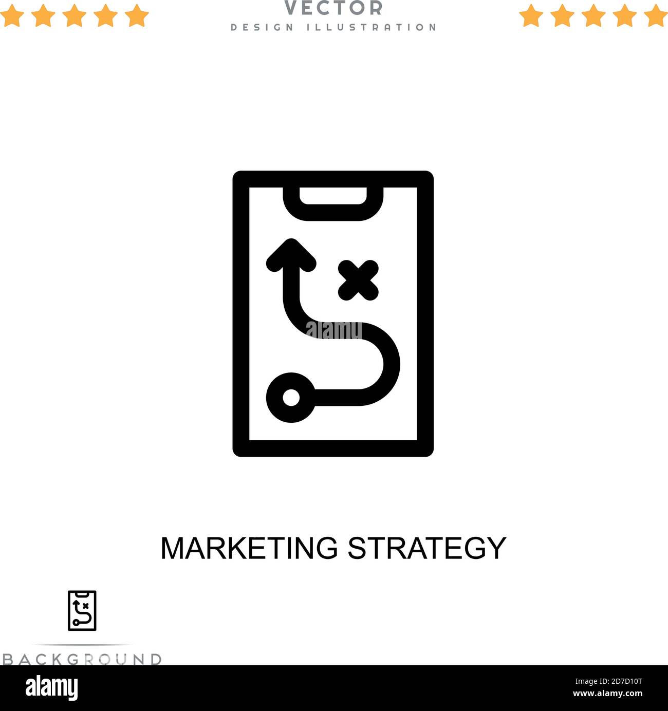 Marketing strategy icon. Simple element from digital disruption ...