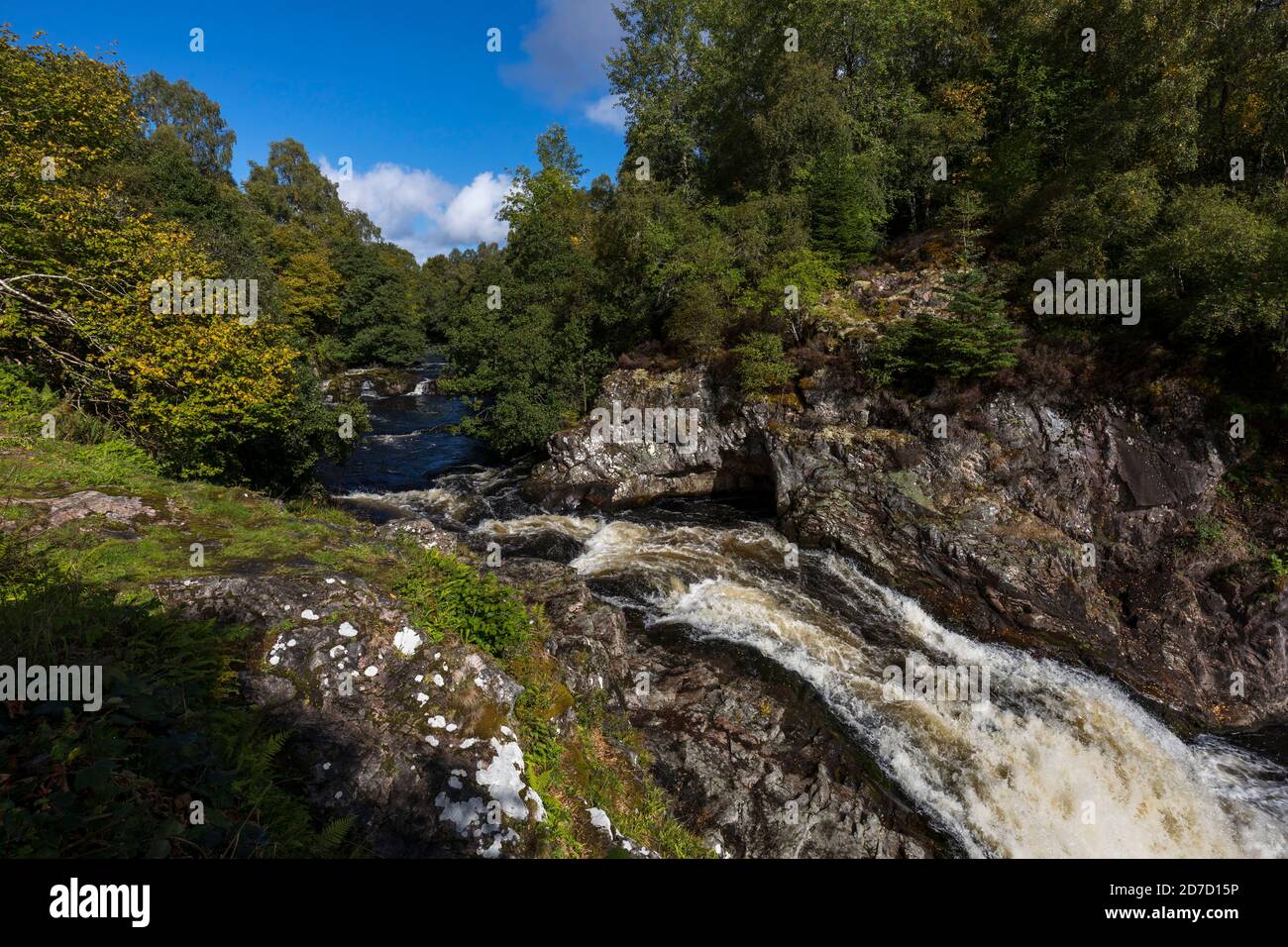 Falls of Shin; Scotland; UK Stock Photo - Alamy
