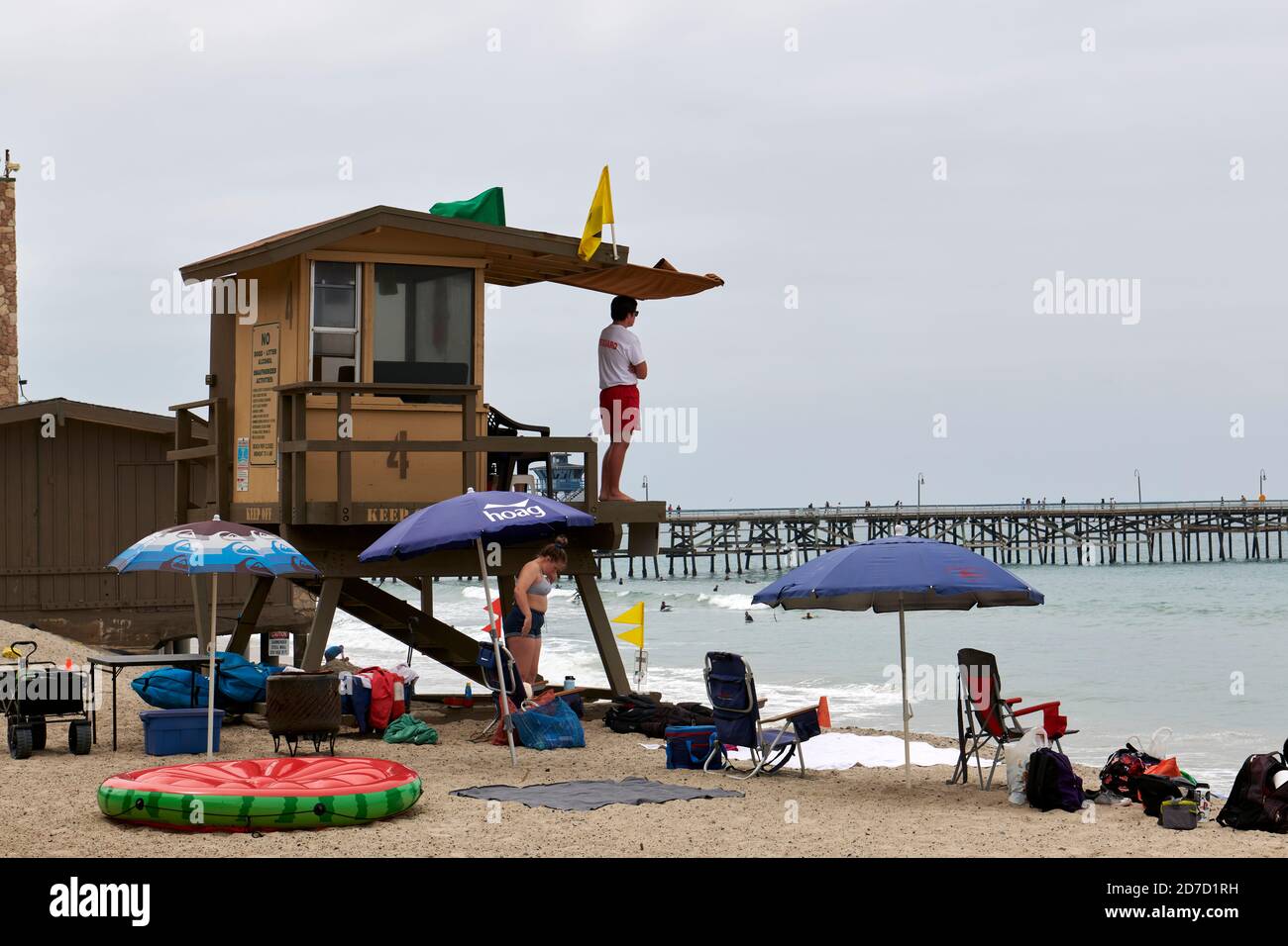 Orange county lifeguard hi-res stock photography and images - Alamy