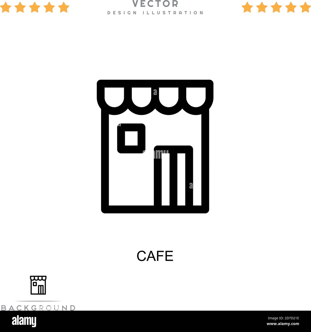 Cafe icon. Simple element from digital disruption collection. Line Cafe ...