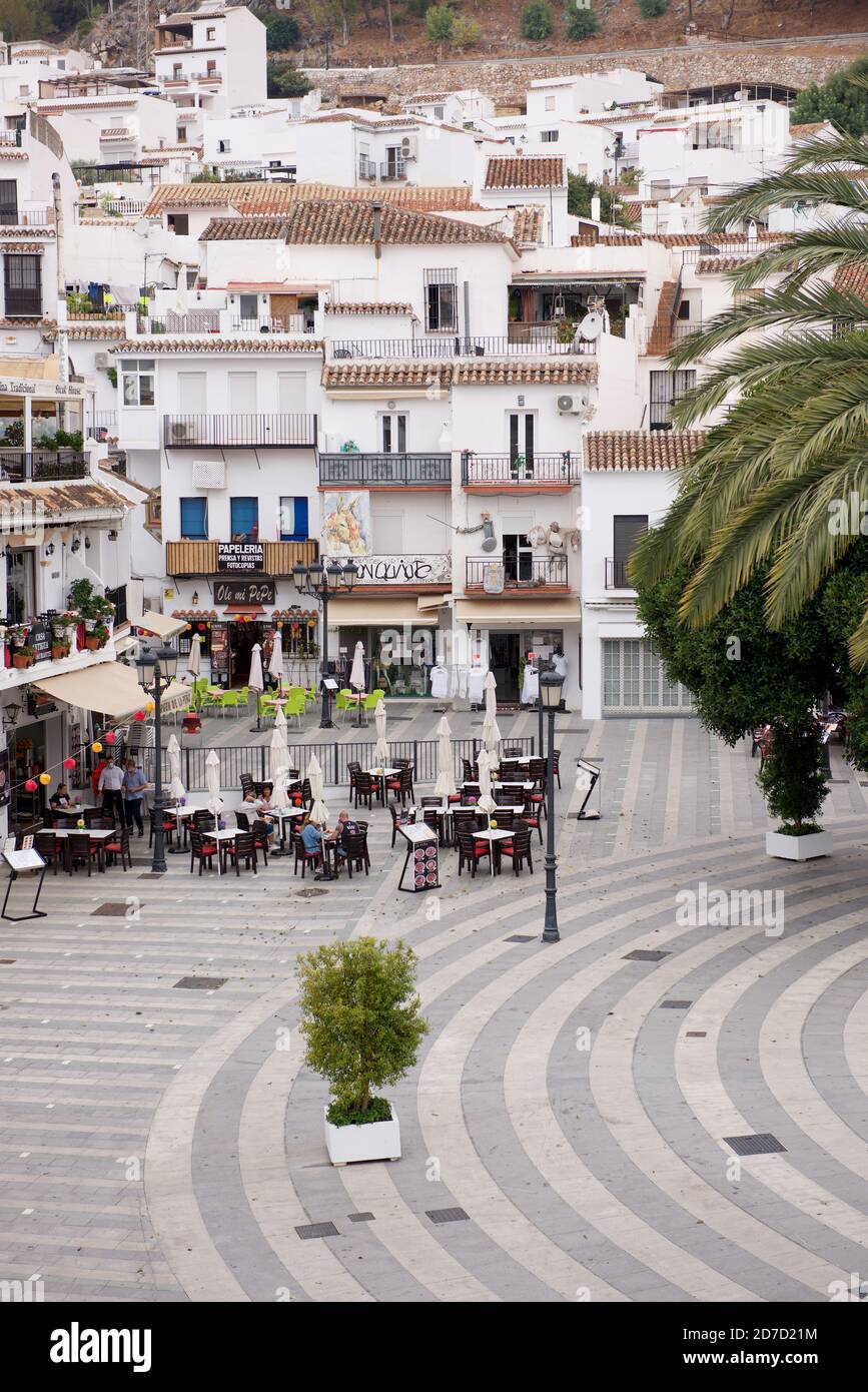 General view of Mijas Pueblo in Spain Stock Photo - Alamy