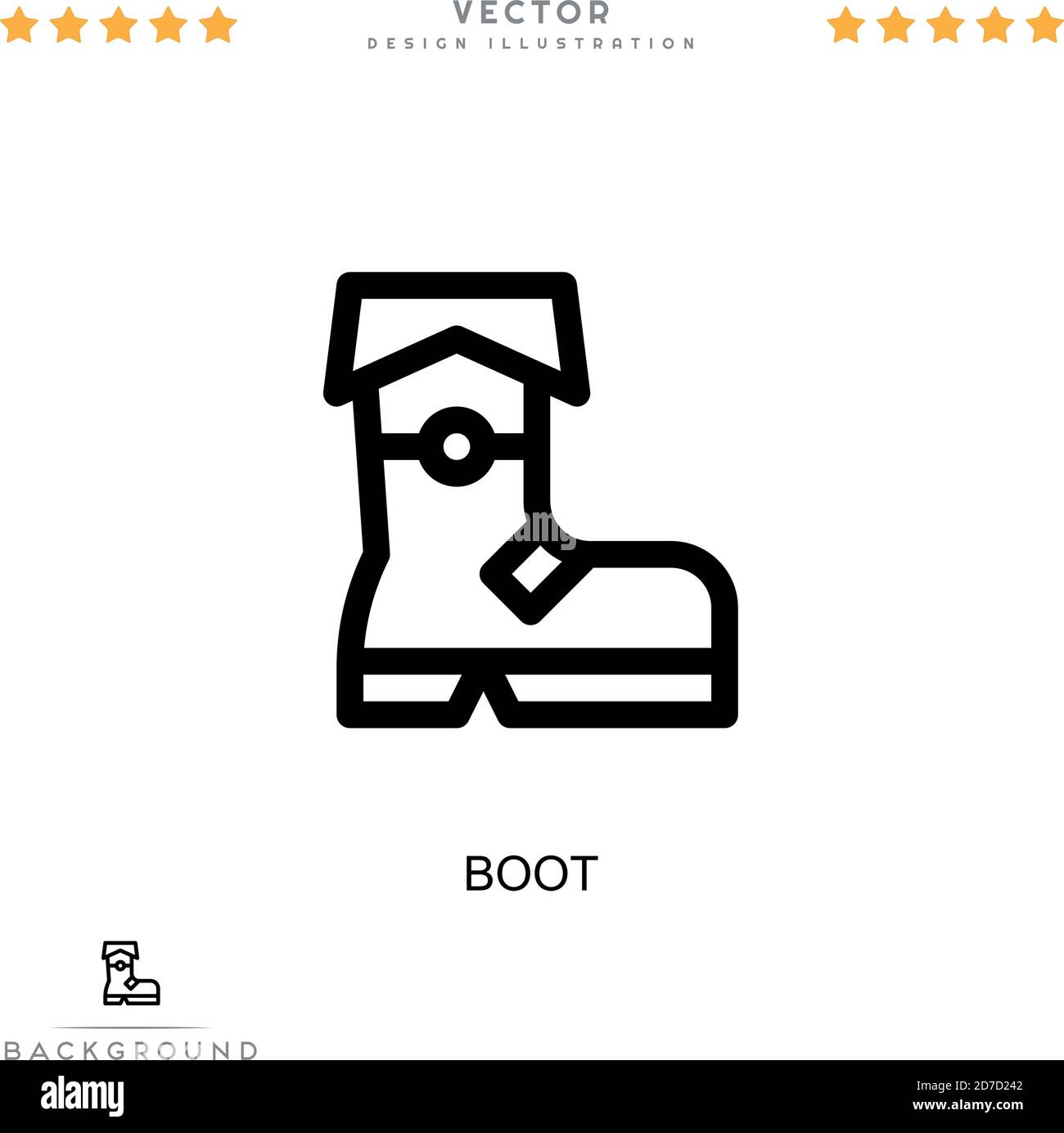 Boot icon. Simple element from digital disruption collection. Line Boot ...