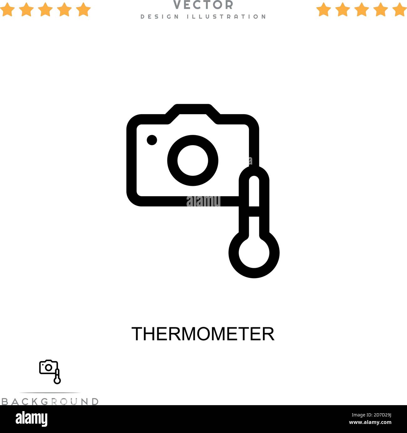 Thermometer icon. Simple element from digital disruption collection ...